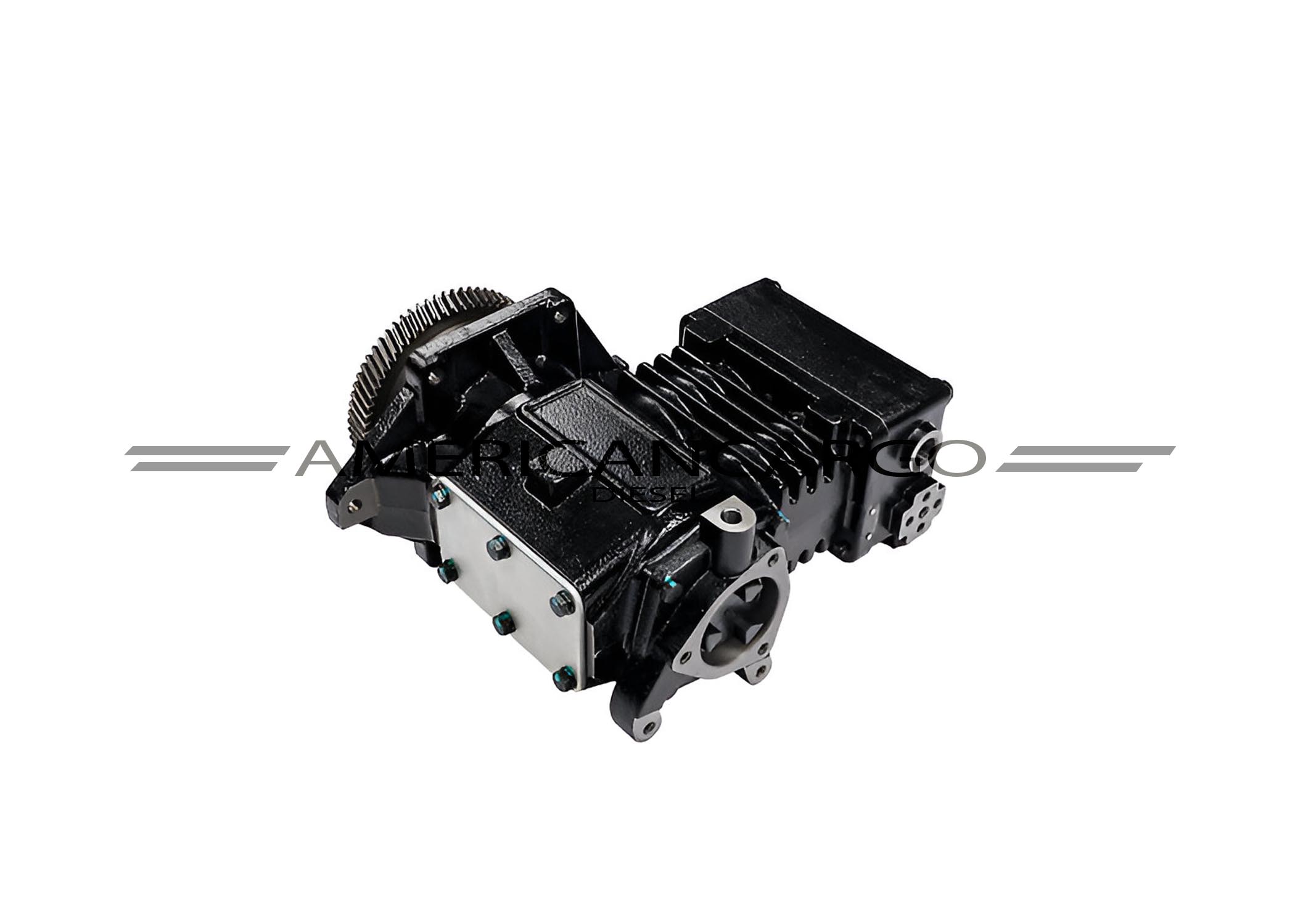 COMPRESOR DE AIRE FREIGHTLINER COLUMBIA CL 120 / DETROIT SERIE 60 ...